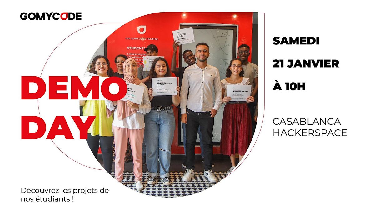Demo day : Découvrez les projets de nos étudiants - GOMYCODE Maroc ...