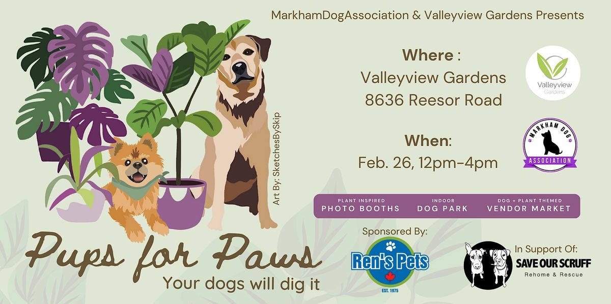 Pups For Paws - Your Dog Will Dig It, Valleyview Gardens, Markham, 26 ...