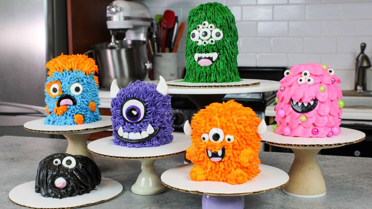 Little Monster Cake Decorations