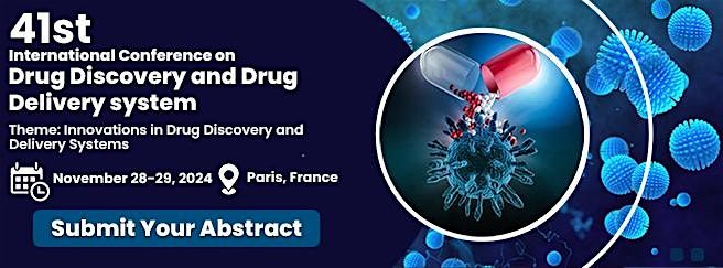 41st International Conference on Drug Discovery and Drug delivery ...