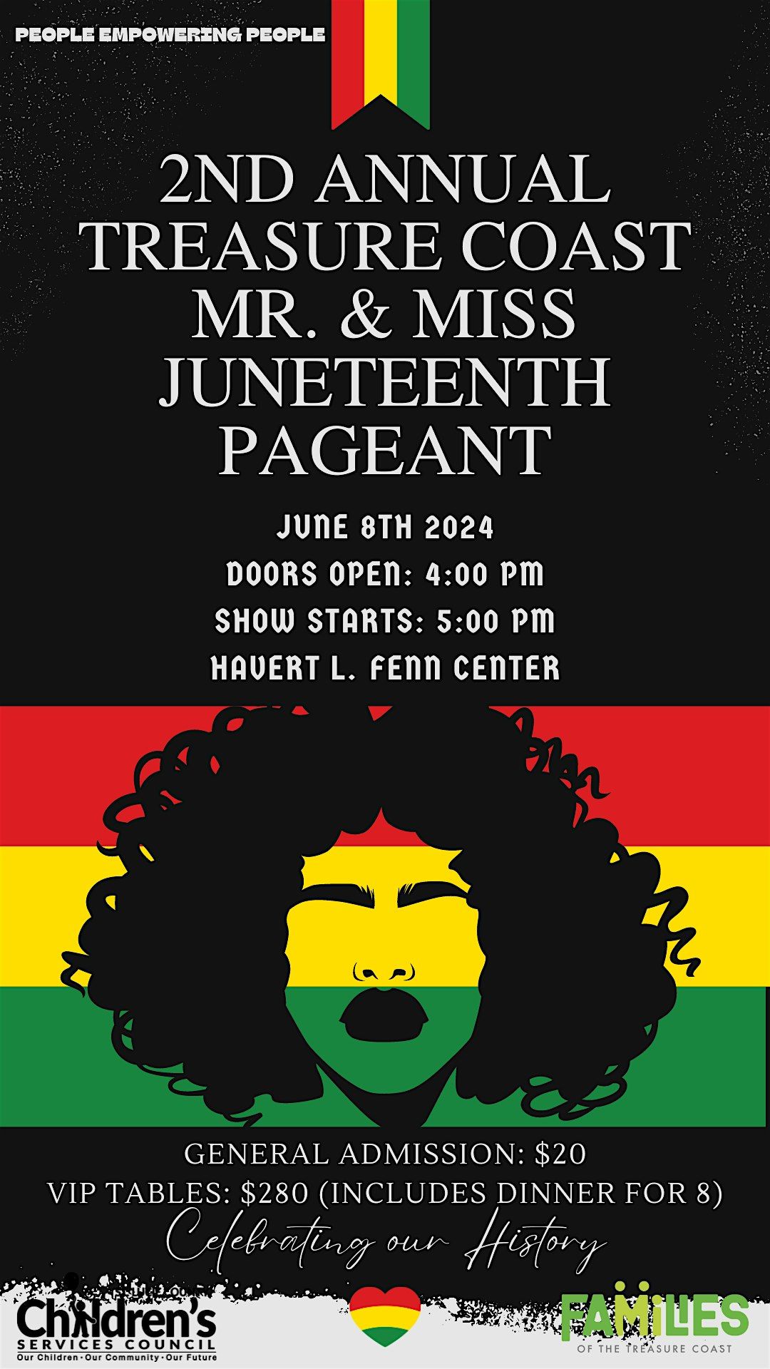 2nd Annual Treasure Coast Mr. & Miss Juneteenth Pageant, Havert L. Fenn ...