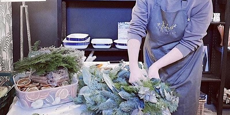 Wreath Making Class, Broadworks by Hive Curates, London, 6 December ...
