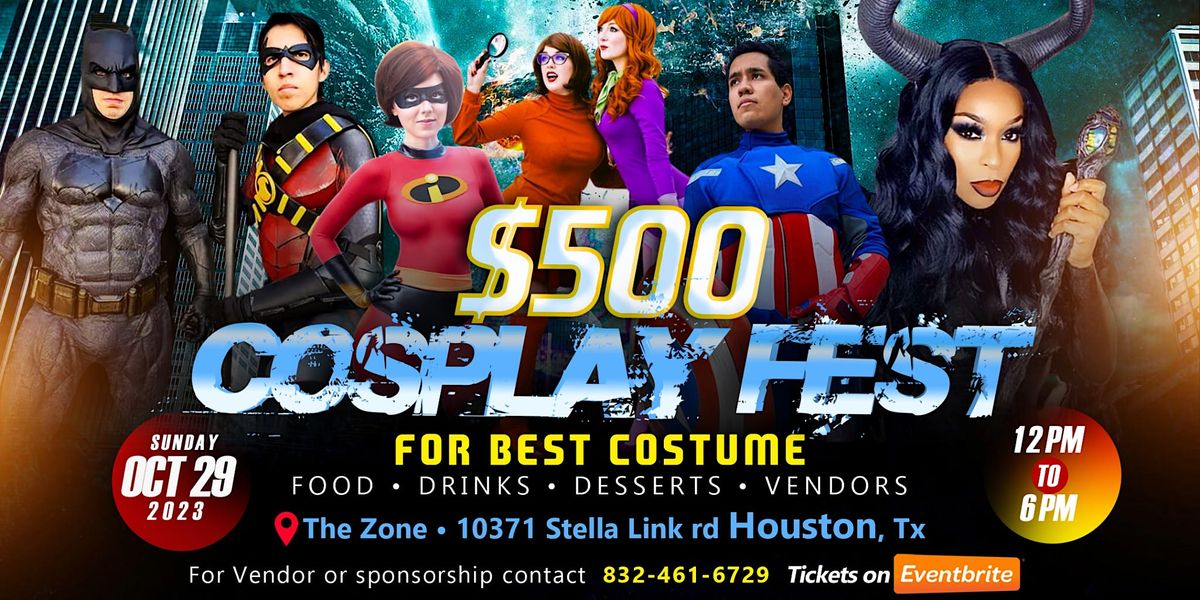 CosPlay Costume Festival & Contest, The Zone, Houston, 29 October 2023 ...