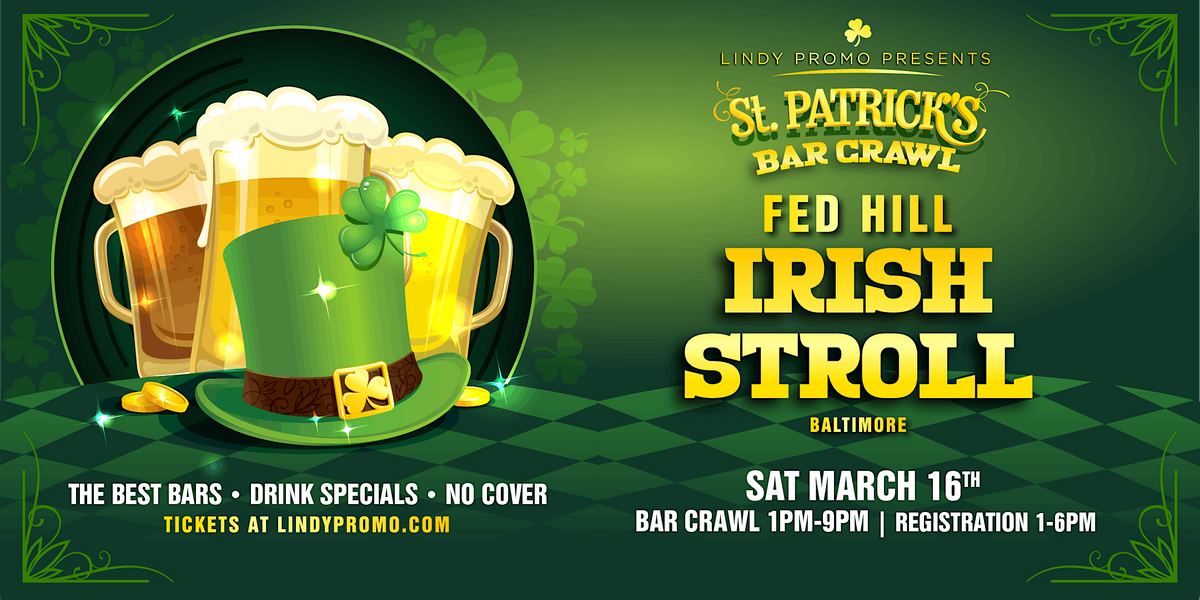 The Ultimate Federal Hill St Pats Bar Crawl Presented By Joonbug.com ...