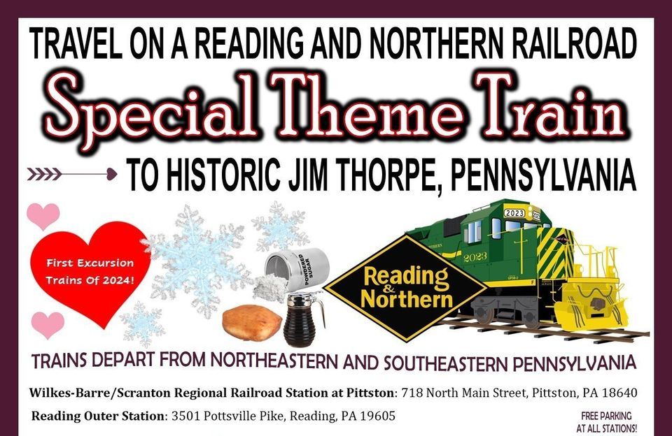 Winterfest Express Train Excursion - Reading to Jim Thorpe, Reading ...