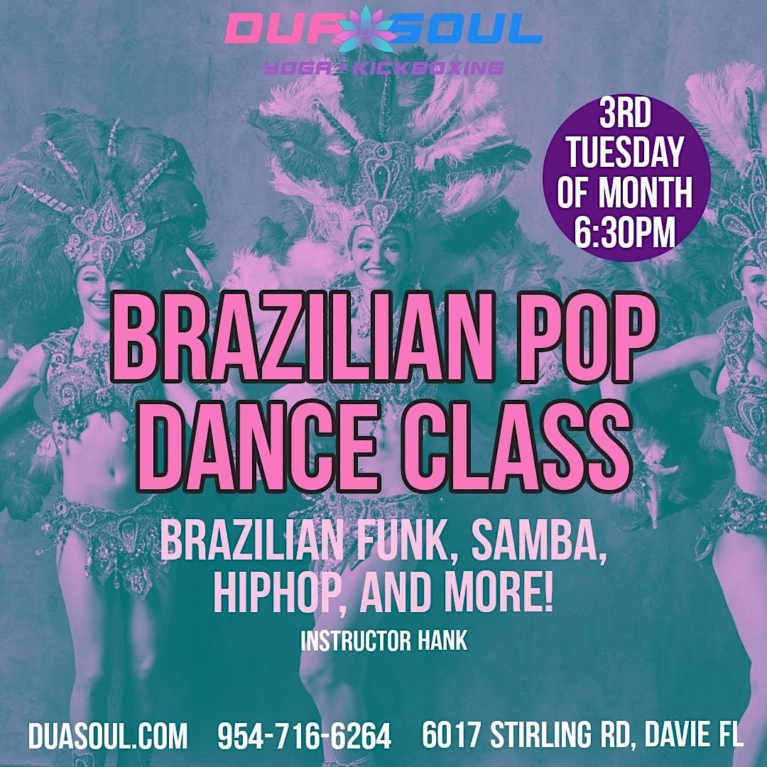 Brazilian Pop Dance Class, 6017 Stirling Rd, Davie, 21 February 2023 ...