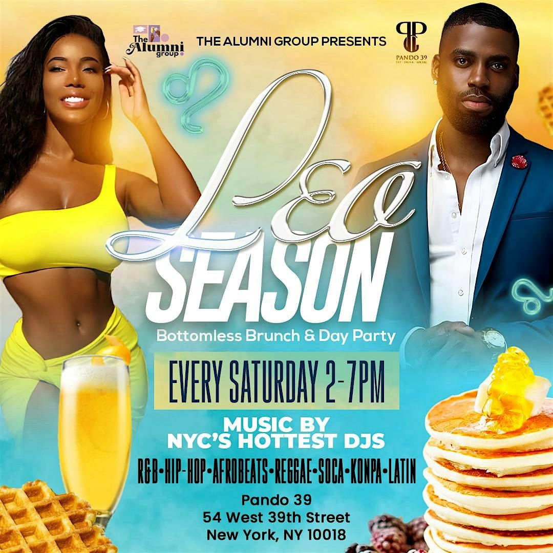 Leo Season - Bottomless Brunch & Day Party, Pando 39, New York, 4 ...