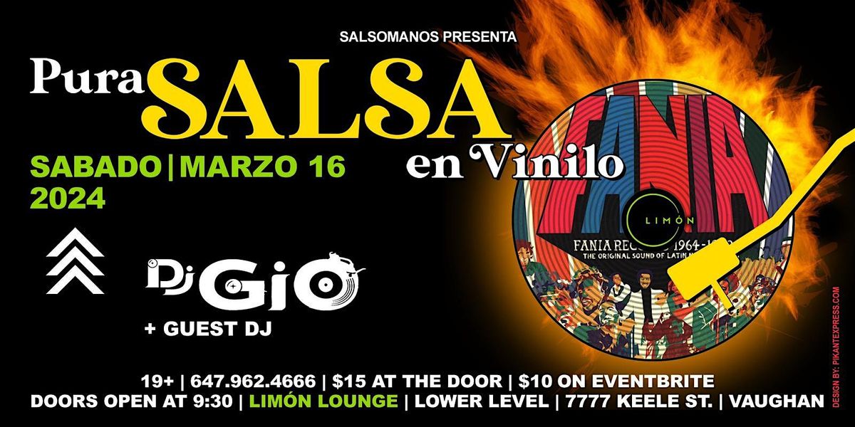 Pura SALSA en Vinilo II, 7777 Keele Street, Vaughan, ON, Canada, 16 ...