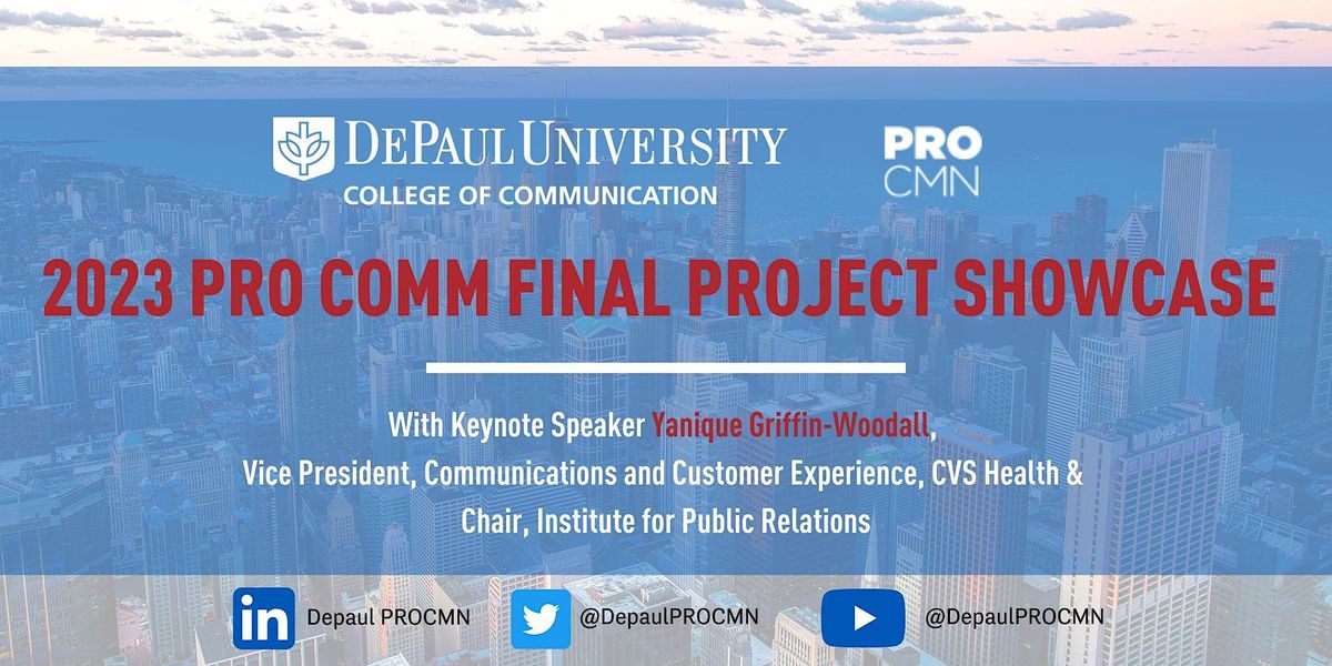 2023 PRO COMM Final Project Showcase, August 23 2023 | Online Event ...
