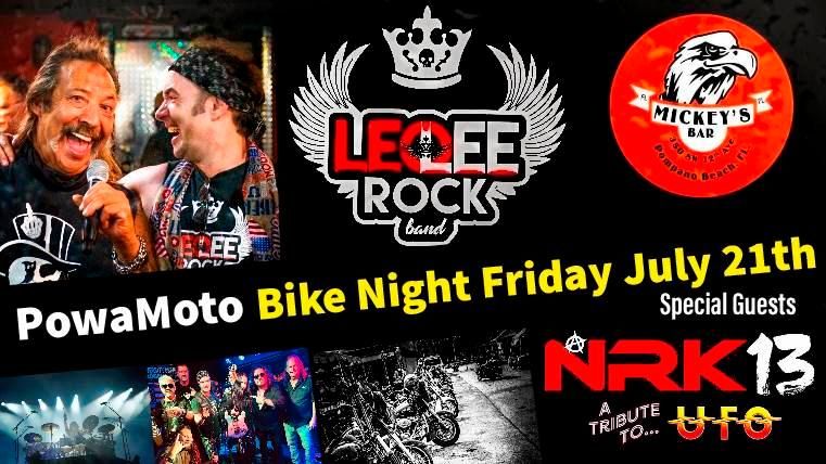 Leo Leo Lee Rock Band live at Mickeys Bike Night Special Guests UFO Tribute, Mickey's Tiki Bar ...