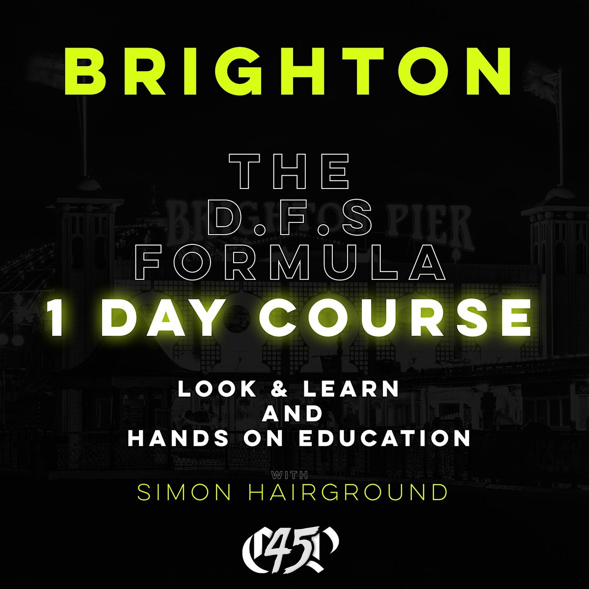 The D.F.S Formula 1 Day Course, PEG Salon, Brighton and Hove, 2 June ...
