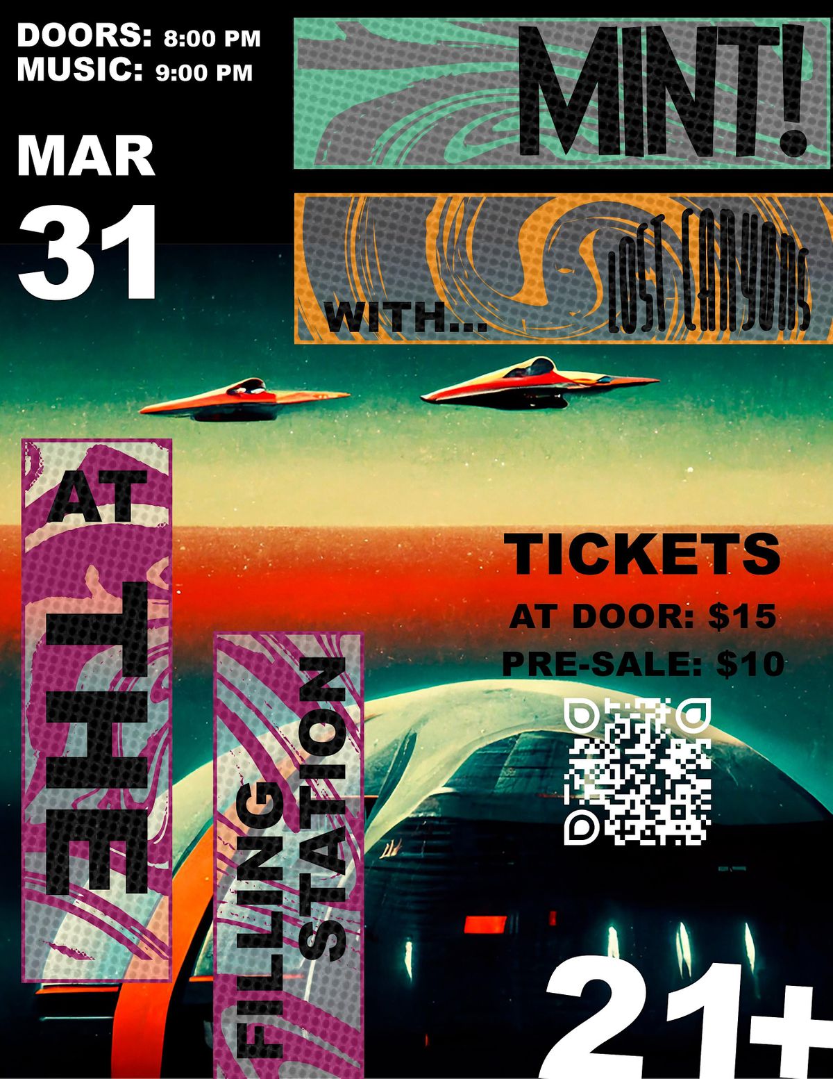 MINT! with Lost Canyons, The Filling Station, Bozeman, 31 March 2023 | AllEvents.in