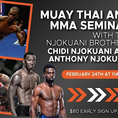 Muay Thai and MMA Seminar with the Njokuani Brothers, Octagon MMA ...