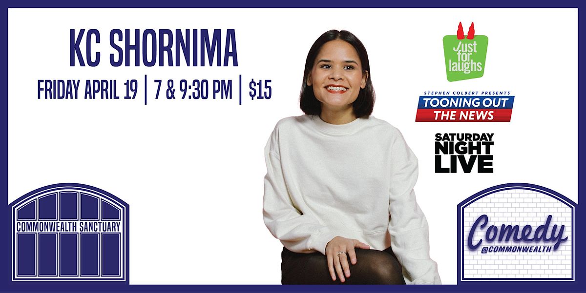 Comedy @ Commonwealth Presents: KC SHORNIMA, 522 5th Ave, Dayton, 19 April 2024 | AllEvents