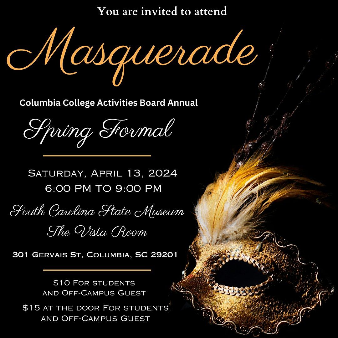 Columbia College Spring Formal, South Carolina State Museum, Columbia ...