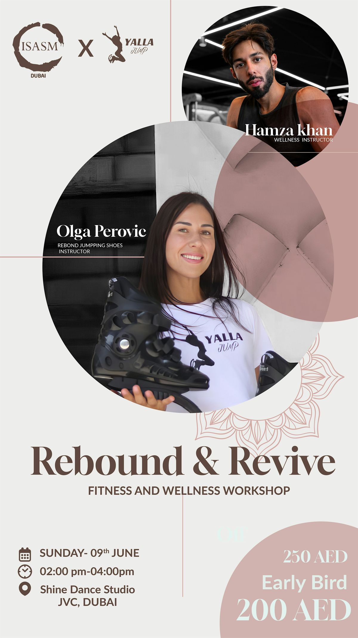 Rebound & Revive Fitness And Wellness Workshop, SHINE Dance Studio ...