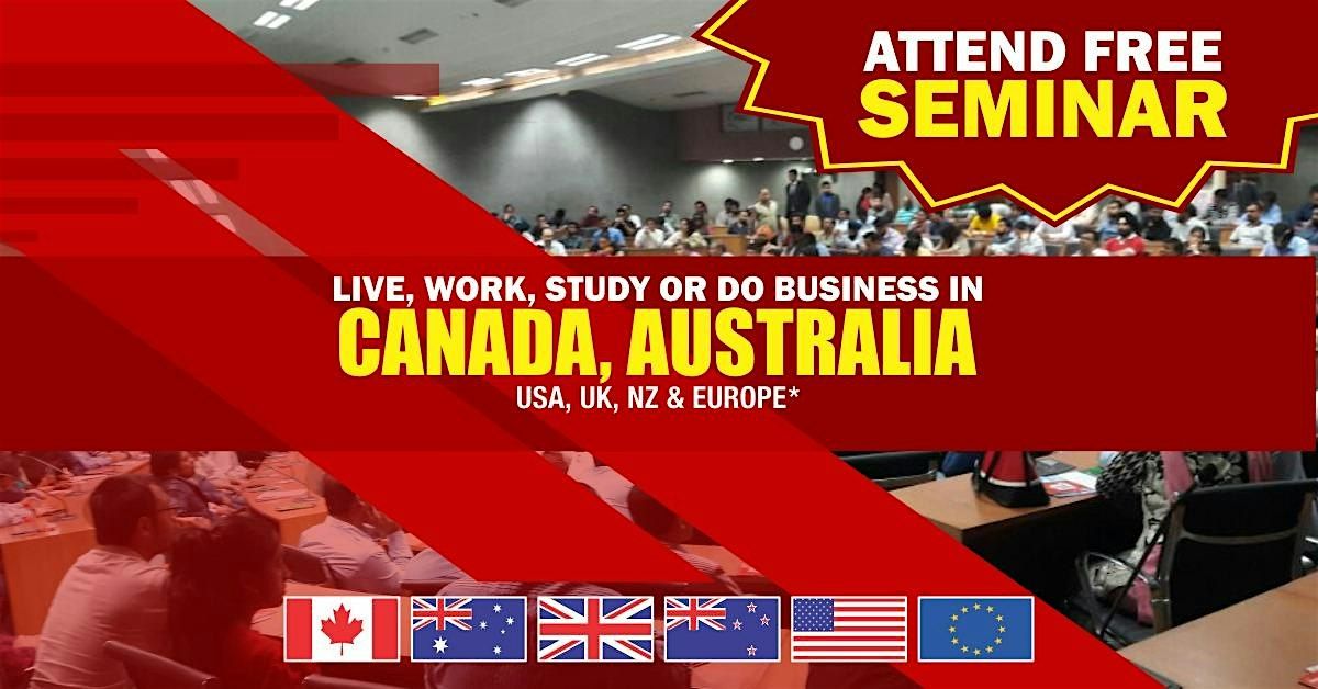 WWICS Mega Immigration Seminar Kolkata, Hotel Golden Tulip Salt Lake ...