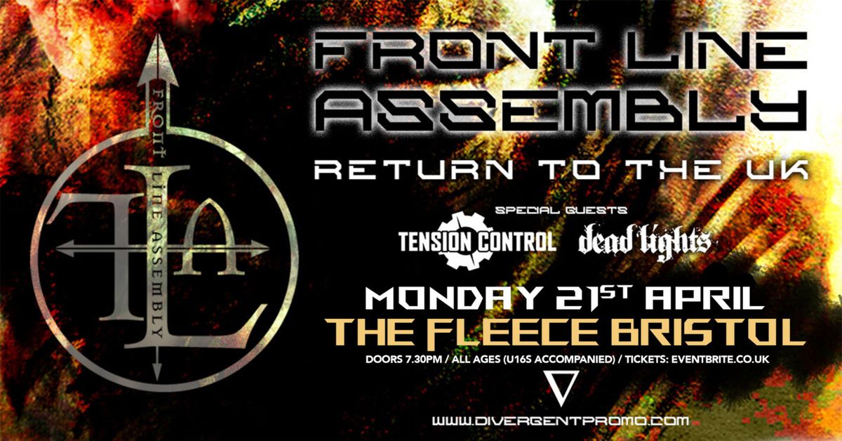 Front Line Assembly, Hell at The Masquerade - GA, Atlanta, 23 September ...