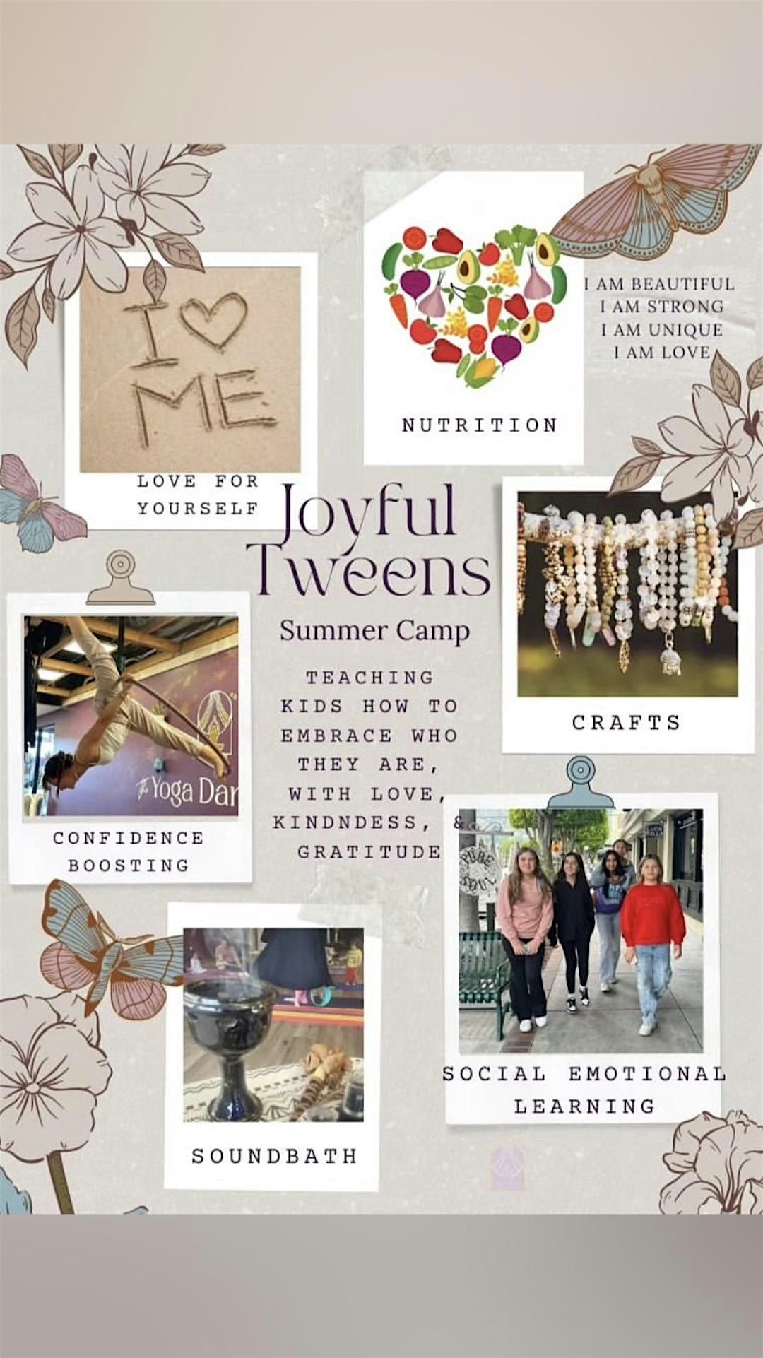 Joyful Tweens Summer Camp, The Yoga Dance Co, Glendora, 13 June 2024 ...