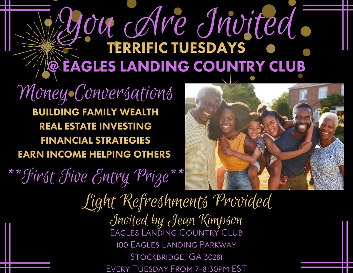 Terrific Tuesdays @ Eagles Landing Country Club, Eagles Landing Country ...