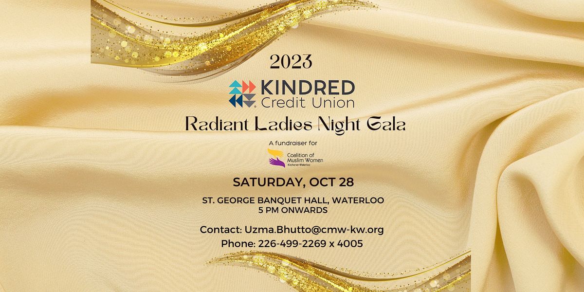 Kindred Radiant Ladies Night Gala, St. George Banquet Hall, Waterloo ...