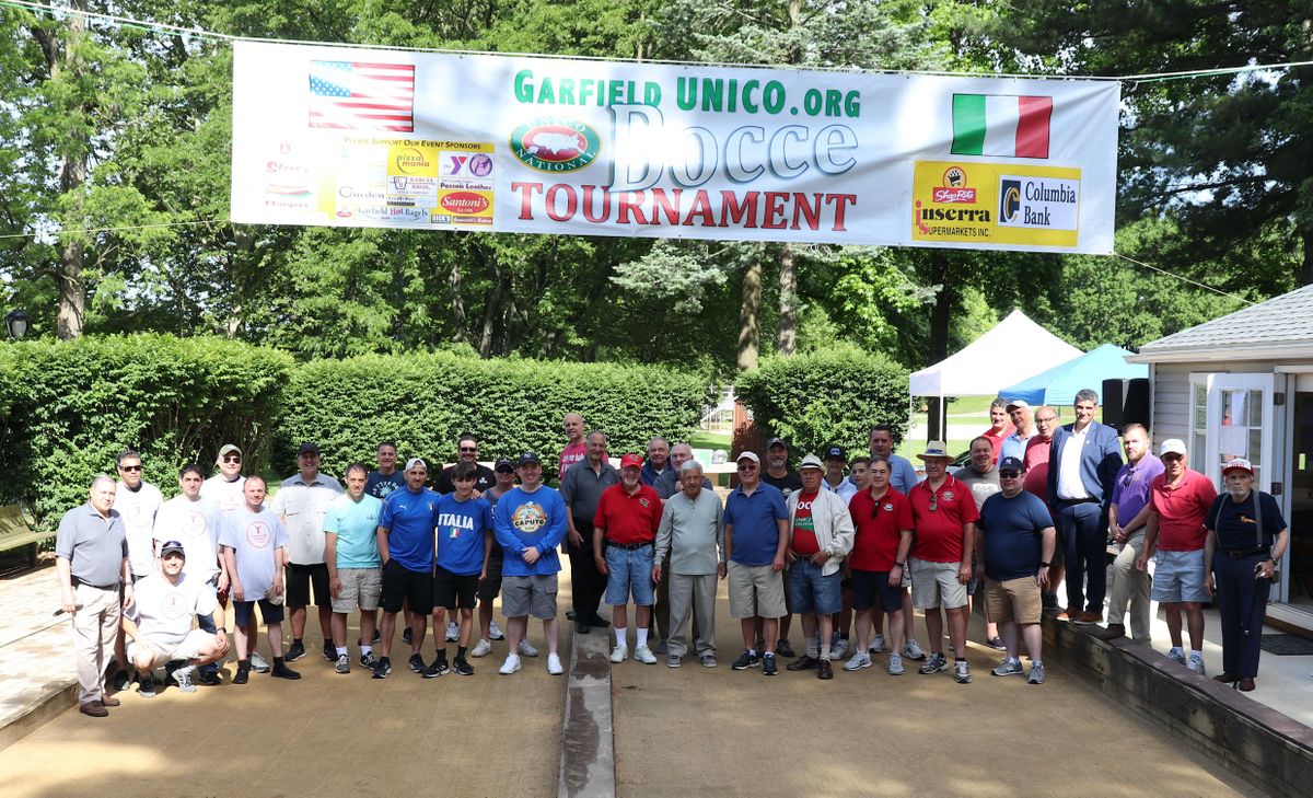 Garfield UNICO Annual Bocce Tournament, 20th Century Field, Gaston ...