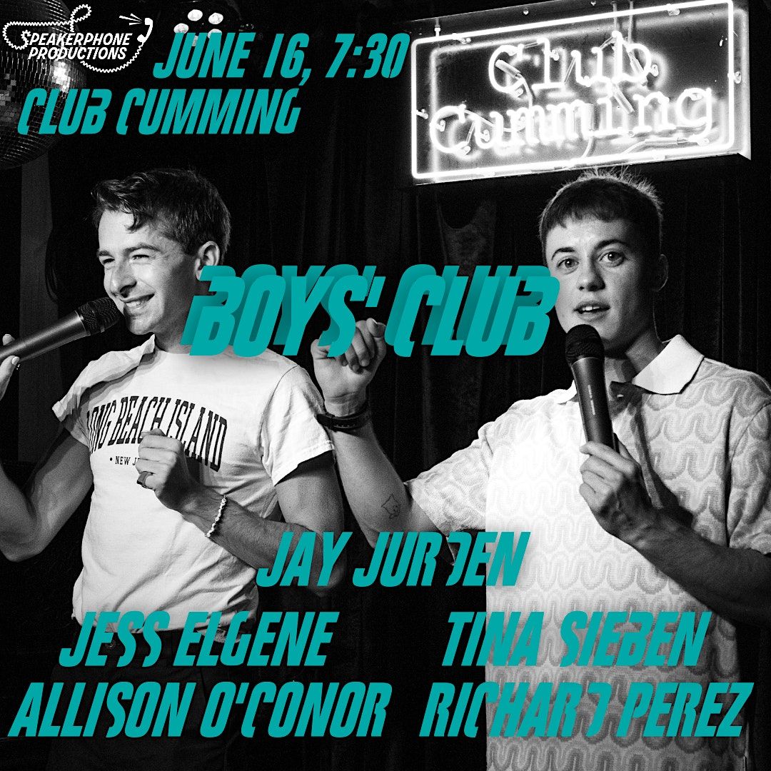 Boys Club with Conor Janda & Nico Carney, Club Cumming, New York, June ...
