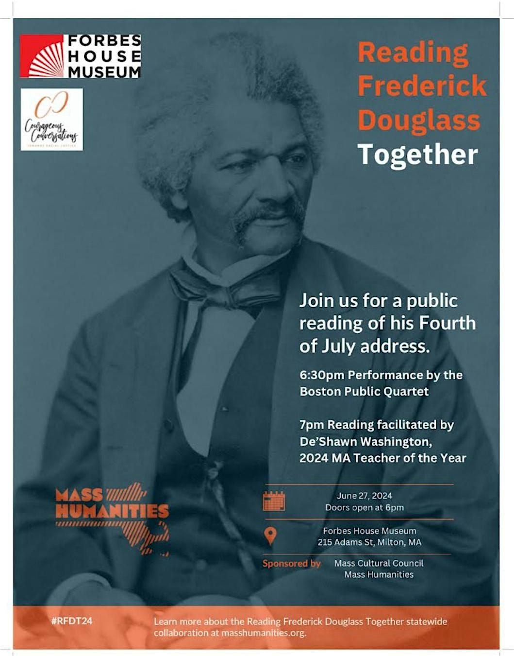 Community Reading Frederick Douglass - What to the Slave is the fourth ...