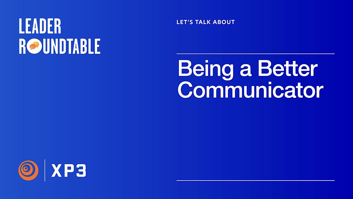 Lets Talk Being a Better Communicator, October 5 2023 | Online Event ...