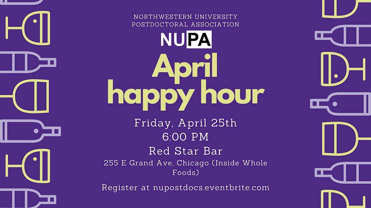 April Happy Hour - Chicago, Red Star Bar, Chicago, 25 April 2024 ...