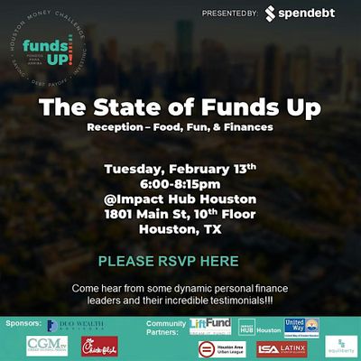 The State of the Funds Up, Impact Hub Houston, Main Street, Houston, TX ...