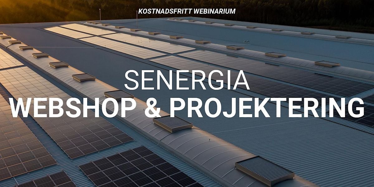 Webshop och Projektering, January 18 2023 | Online Event | AllEvents.in