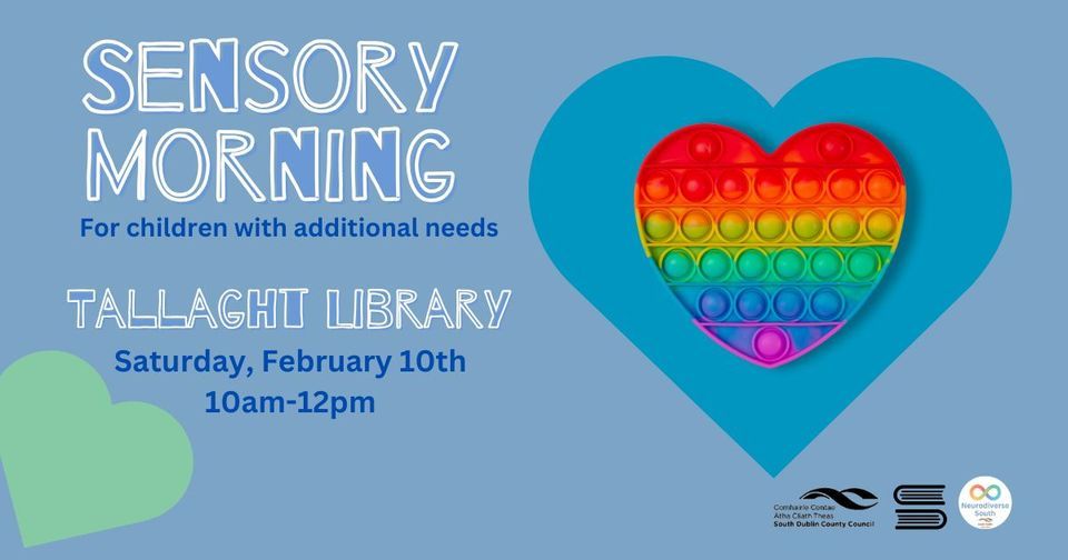 Sensory Morning, Tallaght Library, Dublin, 10 February 2024 | AllEvents