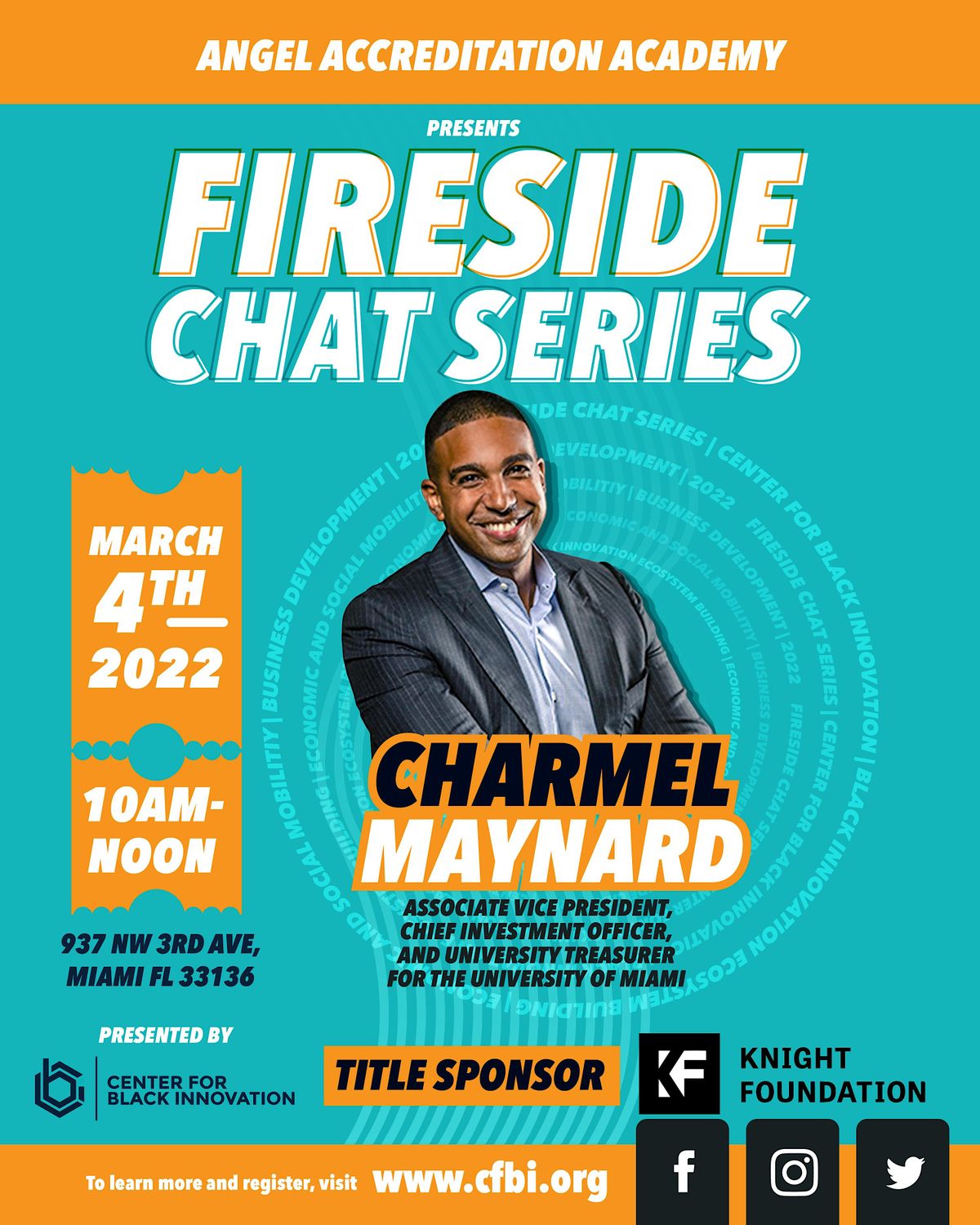 Angel Accreditation Academy Fireside Chat Series w/ Charmel Maynard ...