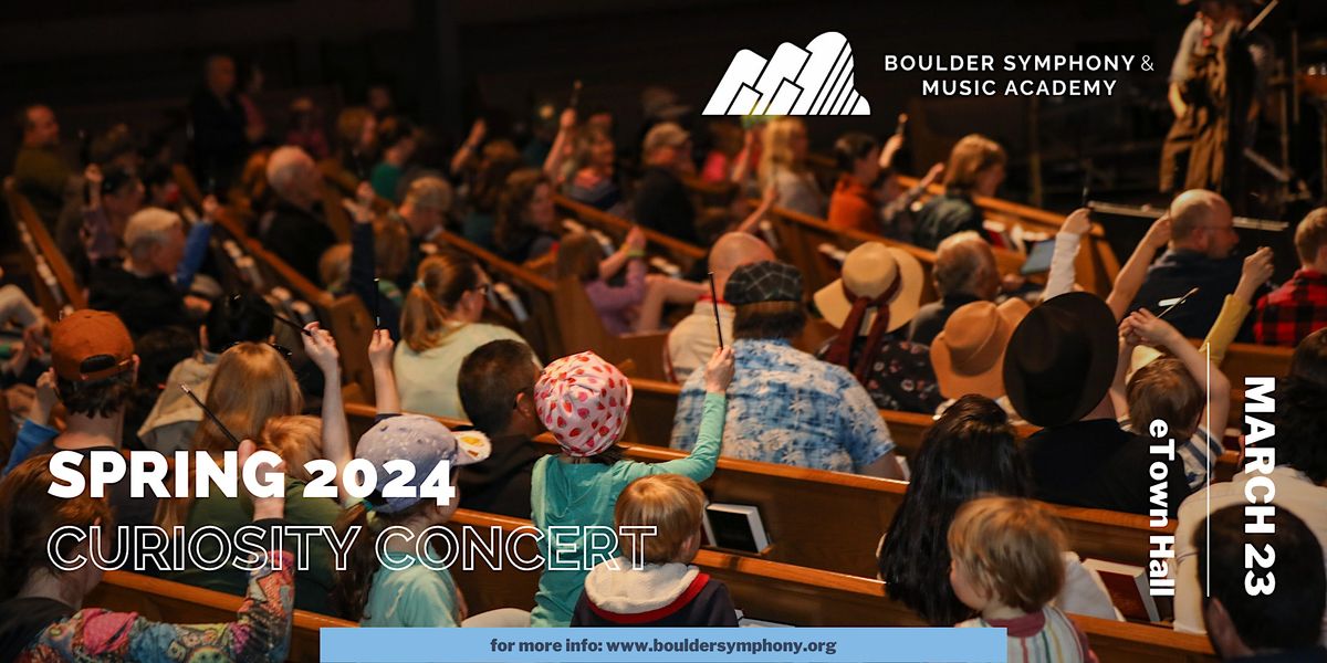 Spring Curiosity Concert, eTown Hall, Boulder, 23 March 2024 | AllEvents