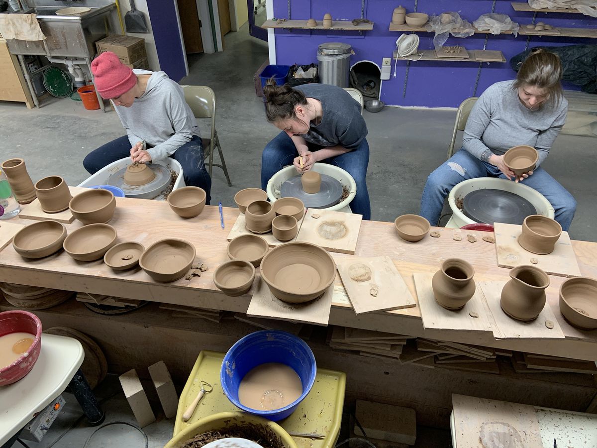 Pottery on the Wheel with Stuart Webb, North Conway League of NH ...