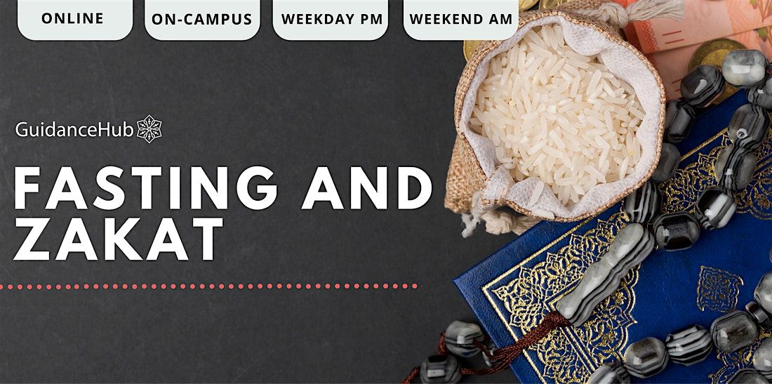 Fasting & Zakat - (Every Sat from 25th Jan | 8 Weeks | 10.00AM ...