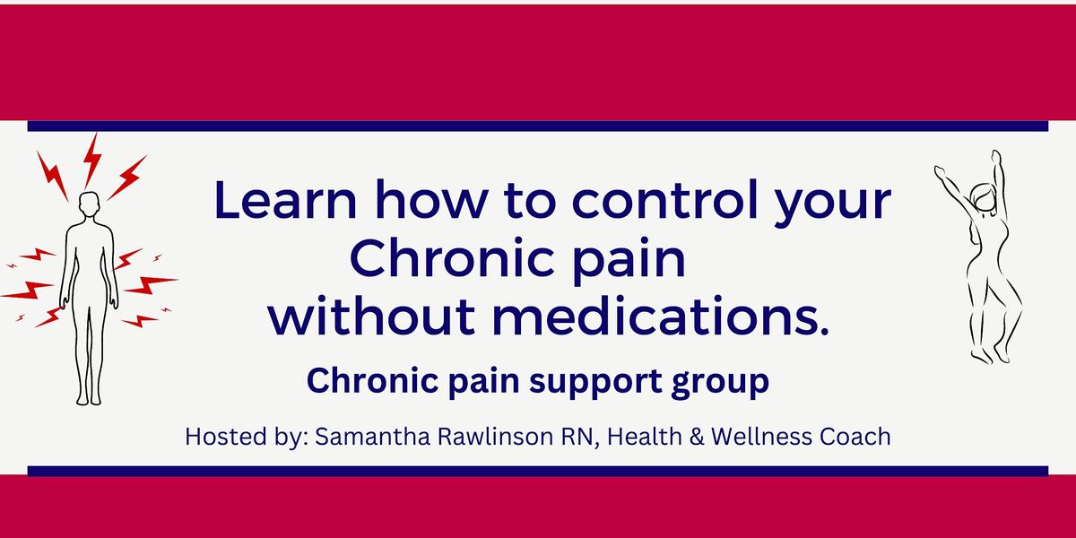Learn how to control your pain without Medic*tion, April 6 2023 ...