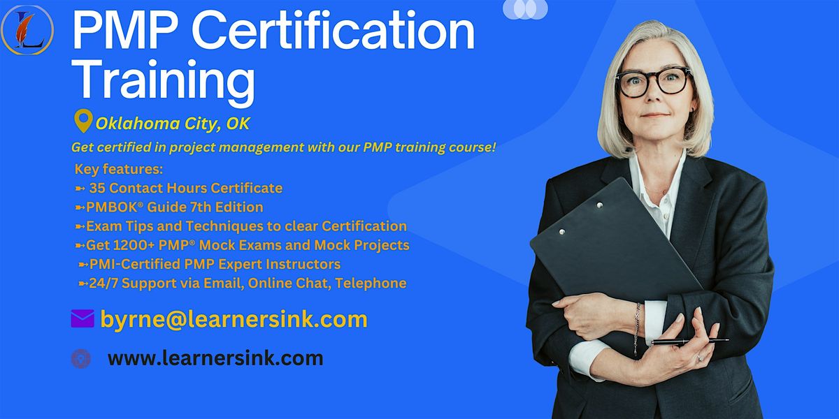 PMP Classroom Certification Bootcamp in Oklahoma City, OK, 100 NE 5th ...