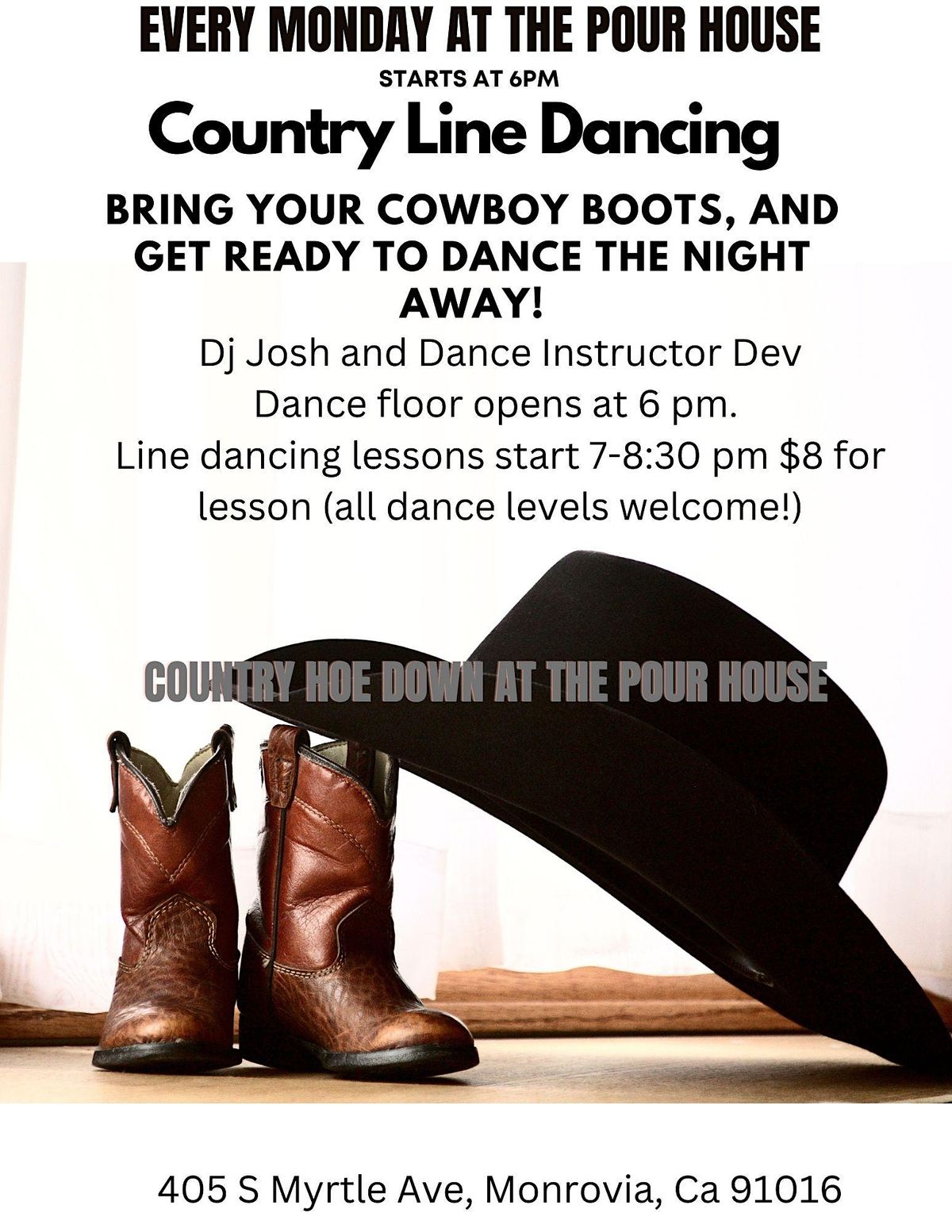 Country Line Dancing Boots