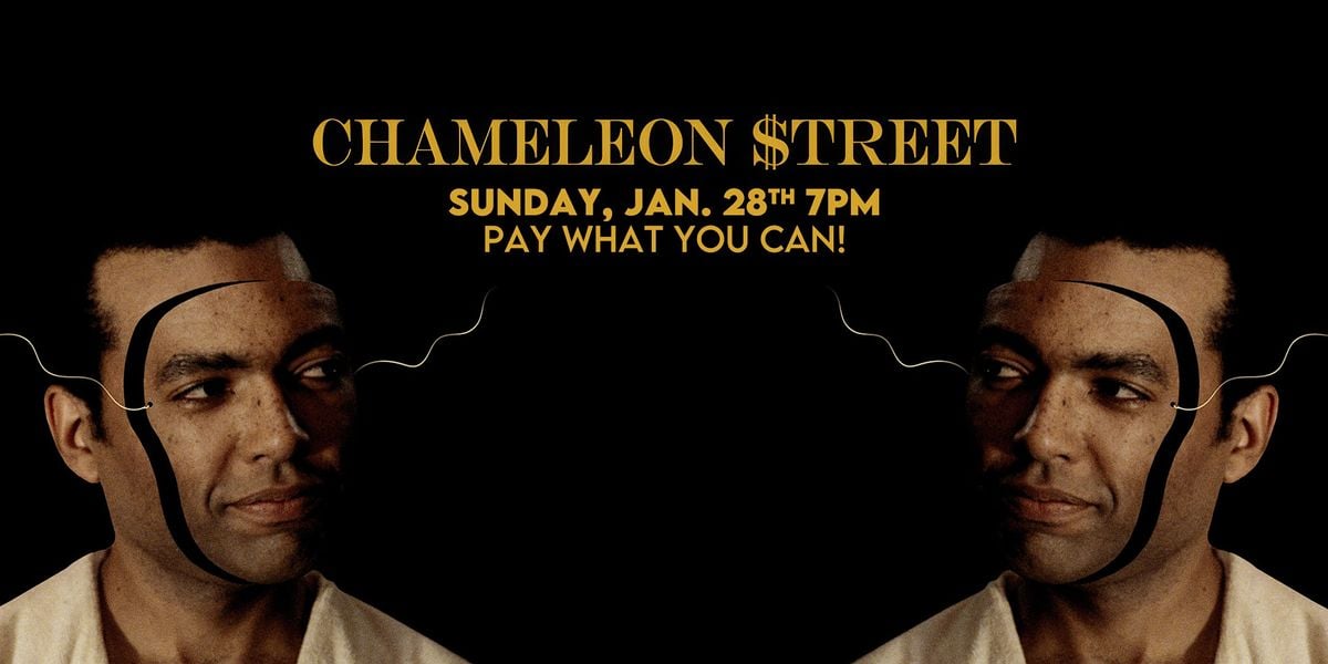 CHAMELEON STREET (1979) // Blk + Brwn Movie Night!, Stray Cat Film ...
