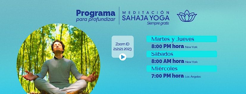 Perú. Clases de Meditación Sahaja Yoga Martes y Jueves, March 7 2023 ...