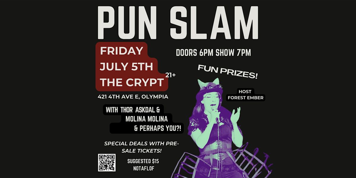 Fun Intended Pun Slam - wordplay competition and comedy show ...