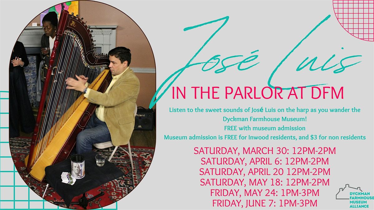 José Luis in the Parlor, Dyckman Farmhouse Museum, New York, 30 March ...