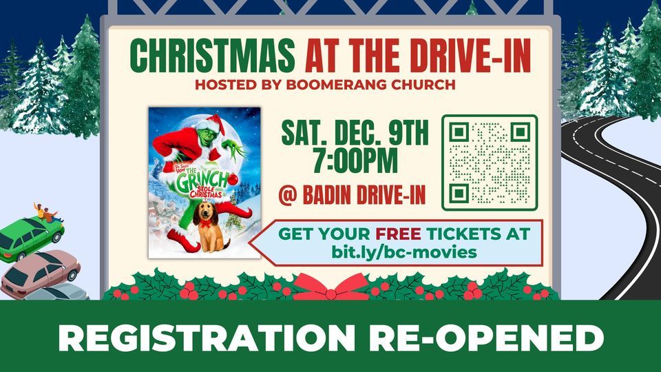 "How the Grinch Stole Christmas" at Badin Drive-in! ??, Badin Road ...
