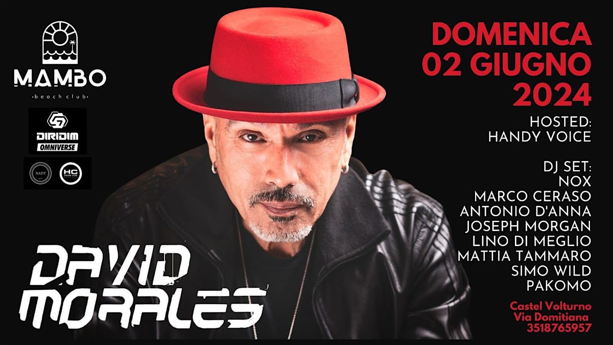DAVID MORALES LIVE AL MAMBO BEACH CLUB ISCHITELLA, Mambo Beach Club ...
