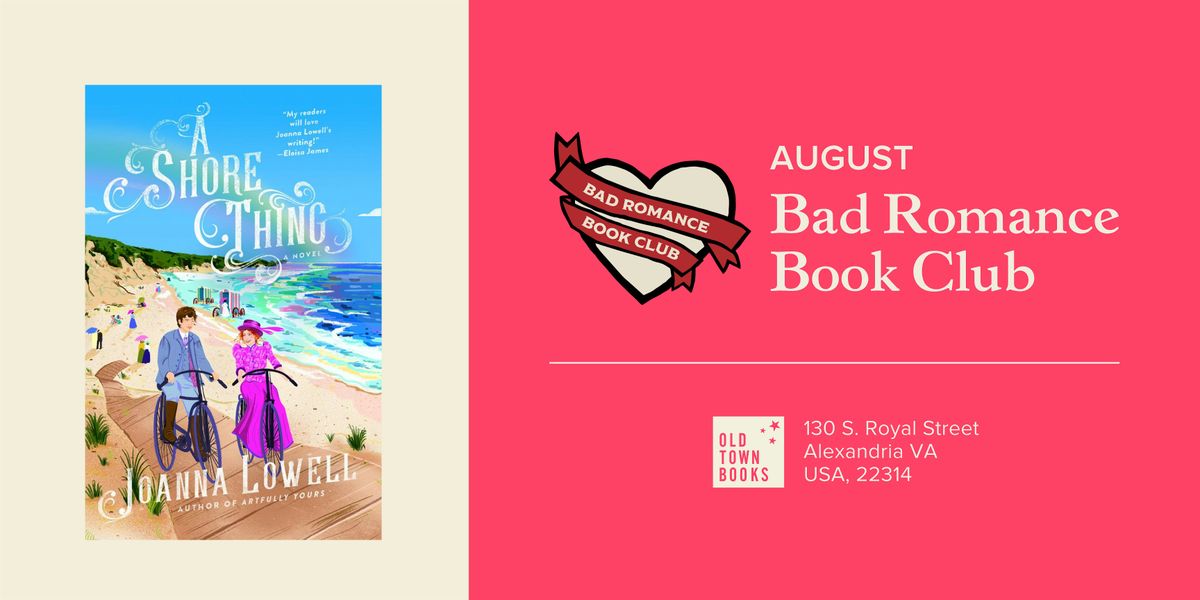 August Bad Romance Book Club: A Shore Thing by Joanna Lowell, Old Town ...