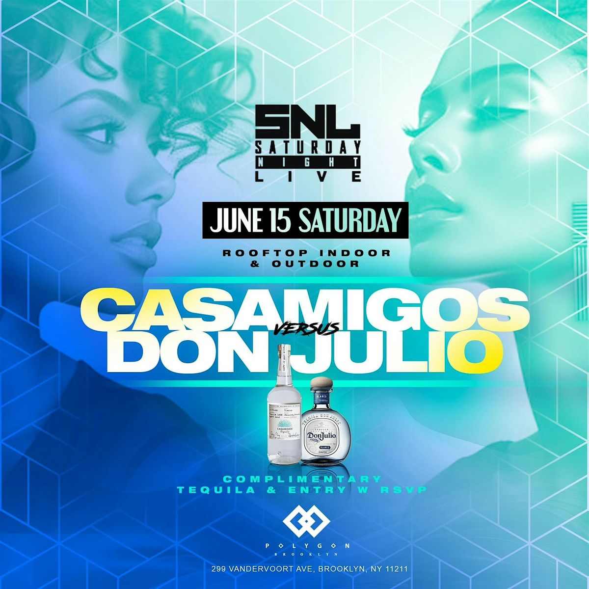 Casamigos vs Don Julio @ Polygon BK 2 Floors with Rooftop: Free entry ...