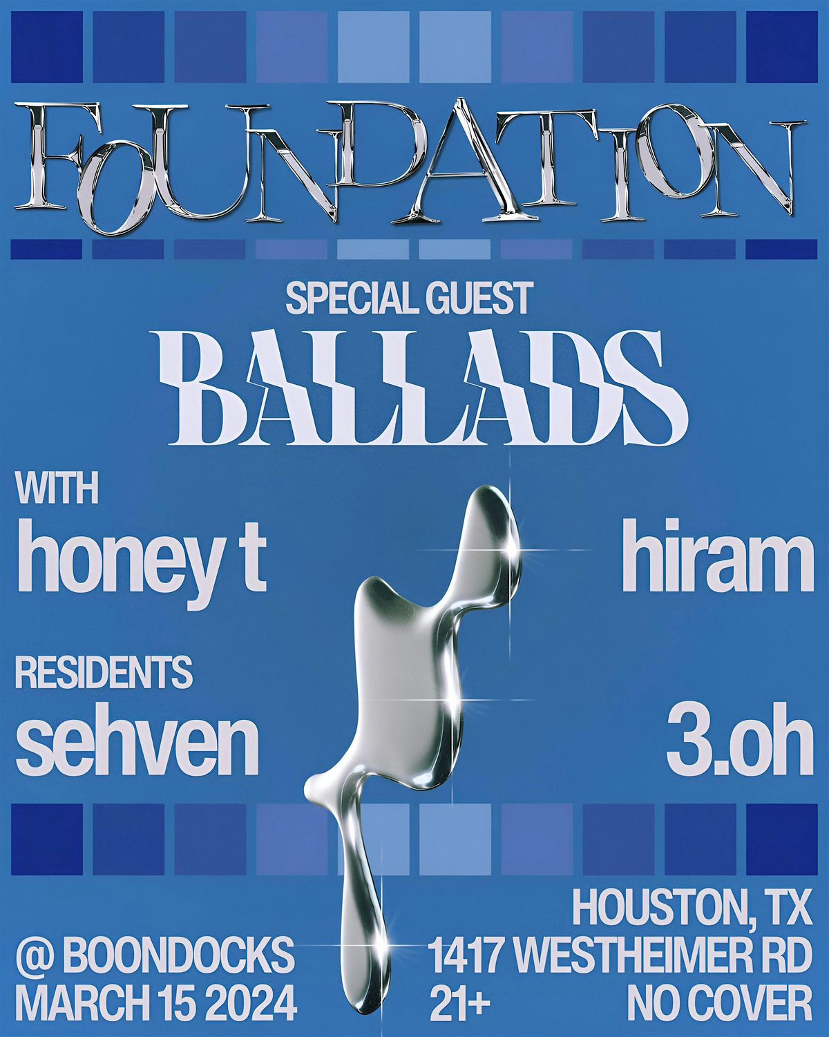 BALLADS @ Foundation Htx, Boondocks, Westheimer Road, Houston, TX, USA ...
