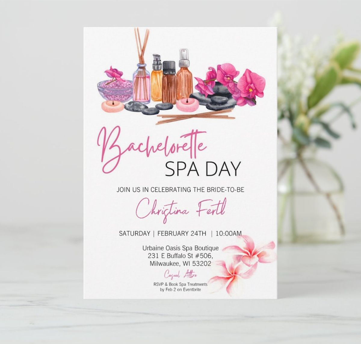 Christinas Bachelorette Spa Day, Urbaine Oasis Spa Boutique, Milwaukee, 24 February 2024 | AllEvents